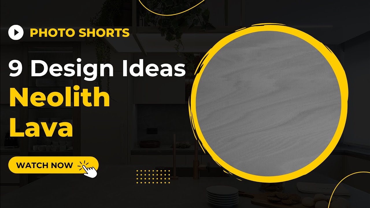 9 NEOLITH Lava Design Photos You Will Love for Your New Kitchen - YouTube