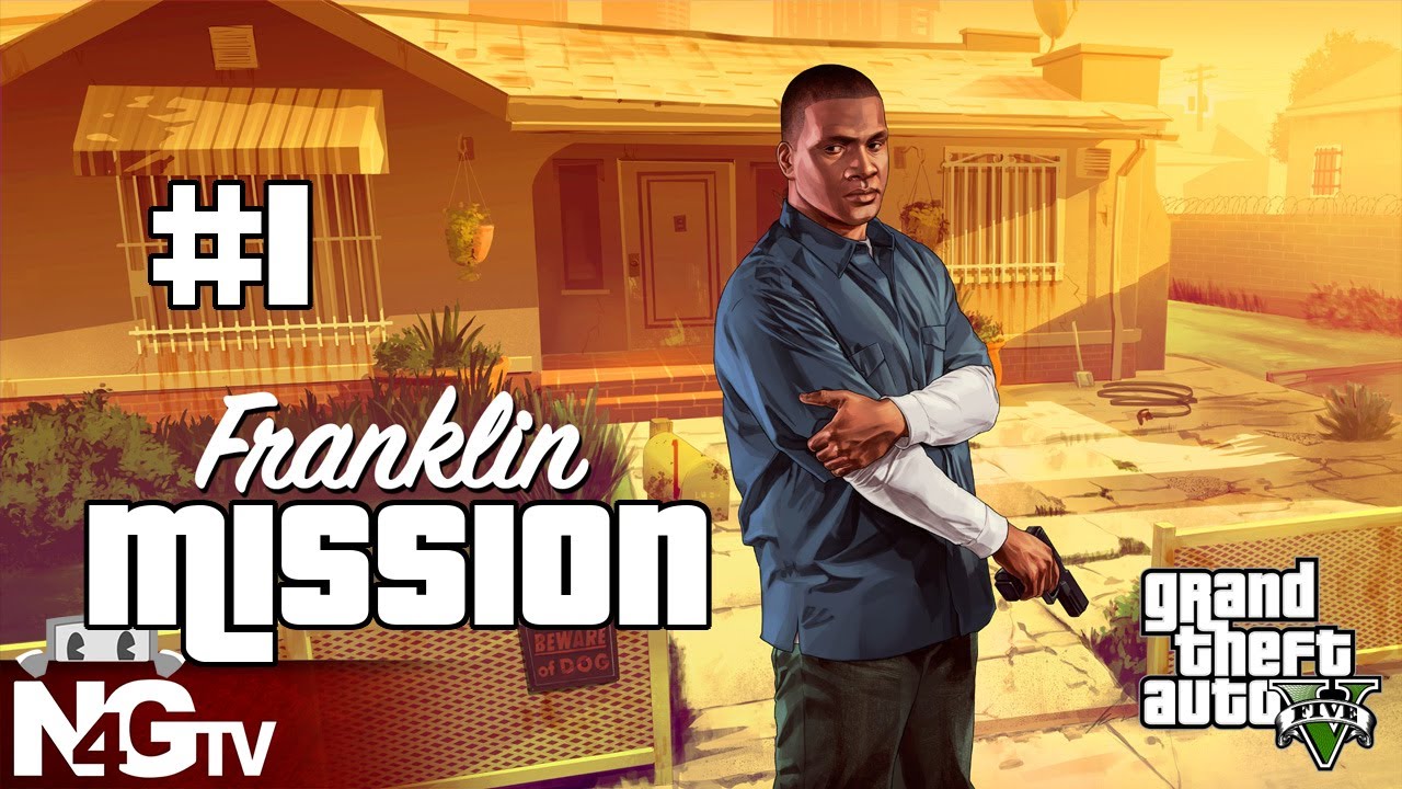 GTA V - Franklin and Lamar (Franklin Mission 1) - Walkthrough Let's ...
