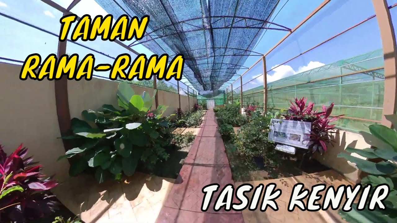 Taman RAMA - RAMA TASIK KENYIR #Insta360onex #TMK2021 - YouTube
