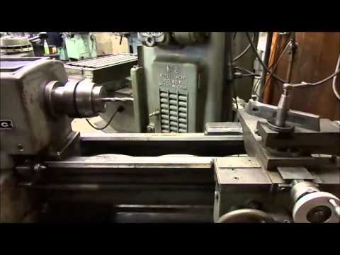 Clausing Model 6913 Lathe Engine Lathe - YouTube