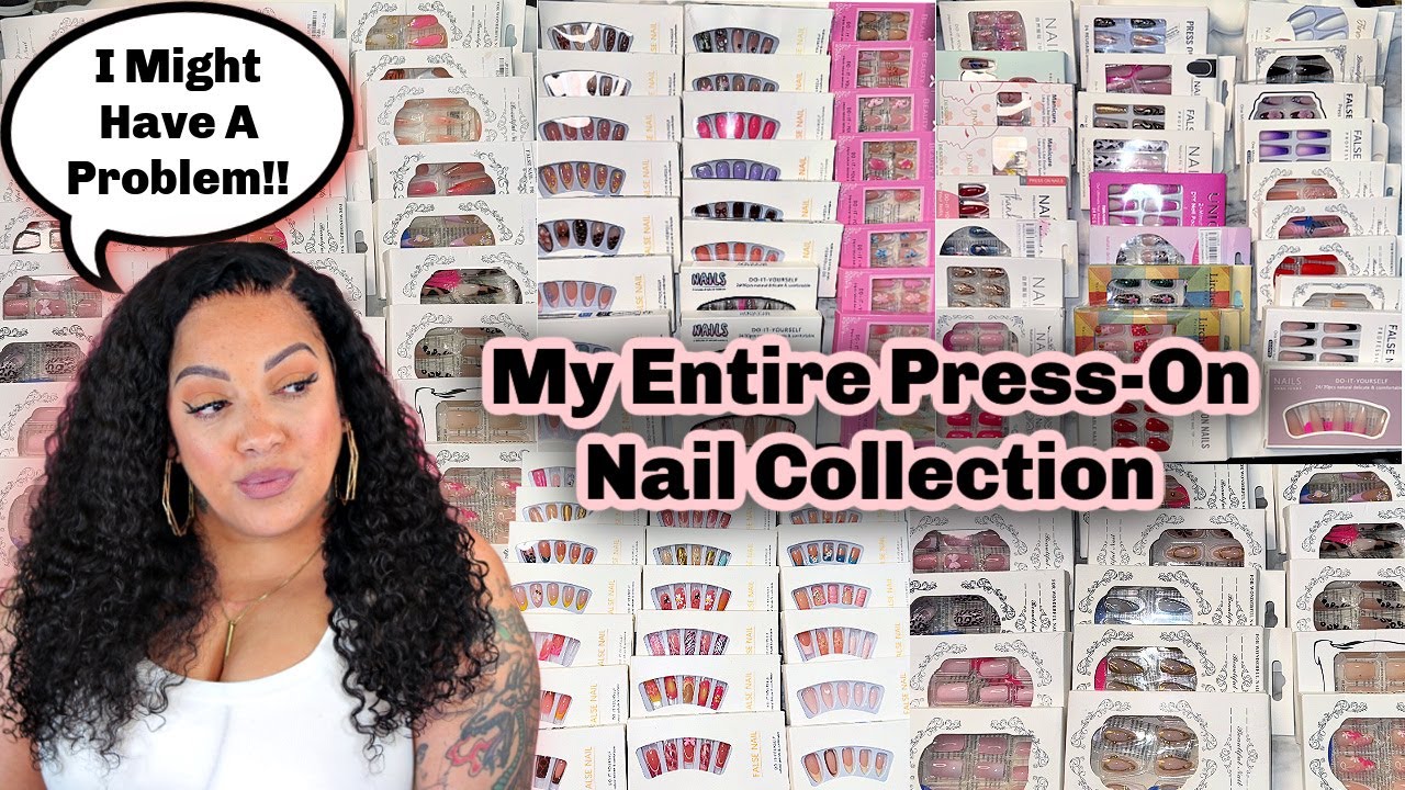 My HUGE SHEIN Press-On Nail Collection | Affordable, Cute & Easy Glam ...