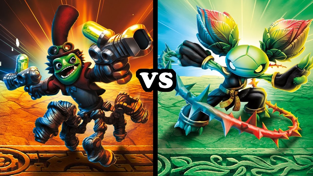 Skylanders Imaginators - Dr. Krankcase VS Boom Bloom - FATHER VS ...