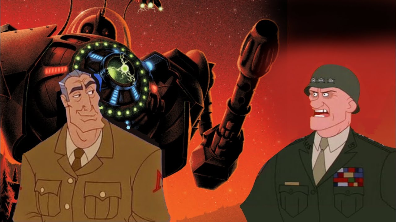 What if the Iron giant was operated by commander rourke against general ...