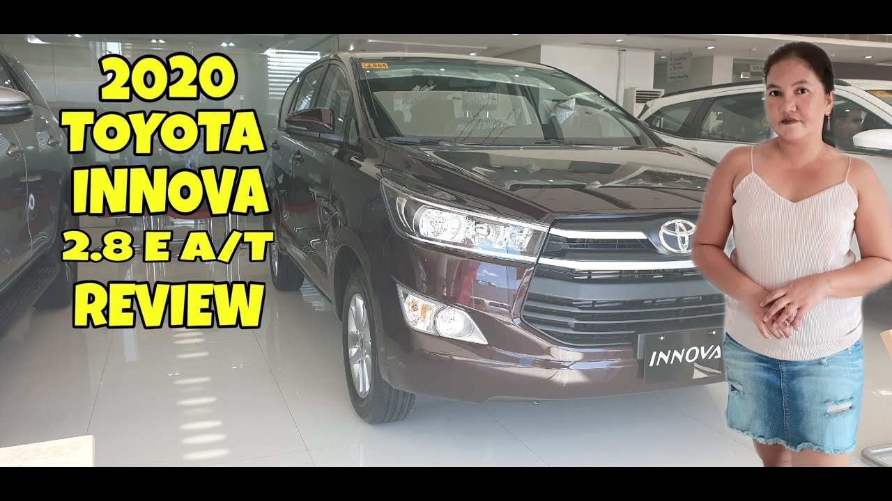 2020 TOYOTA INNOVA 2.8 E A/T REVIEW - YouTube