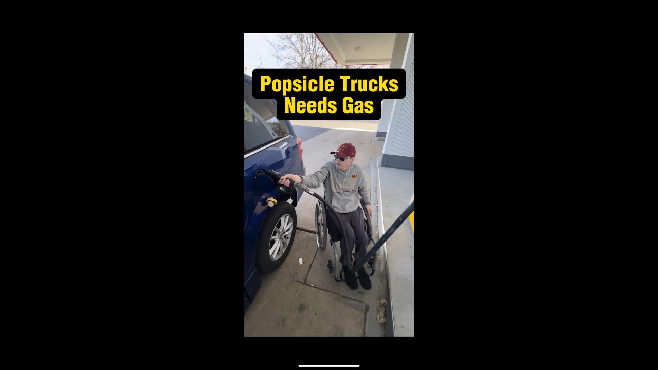 Popsicle Truck Needs Gas - YouTube