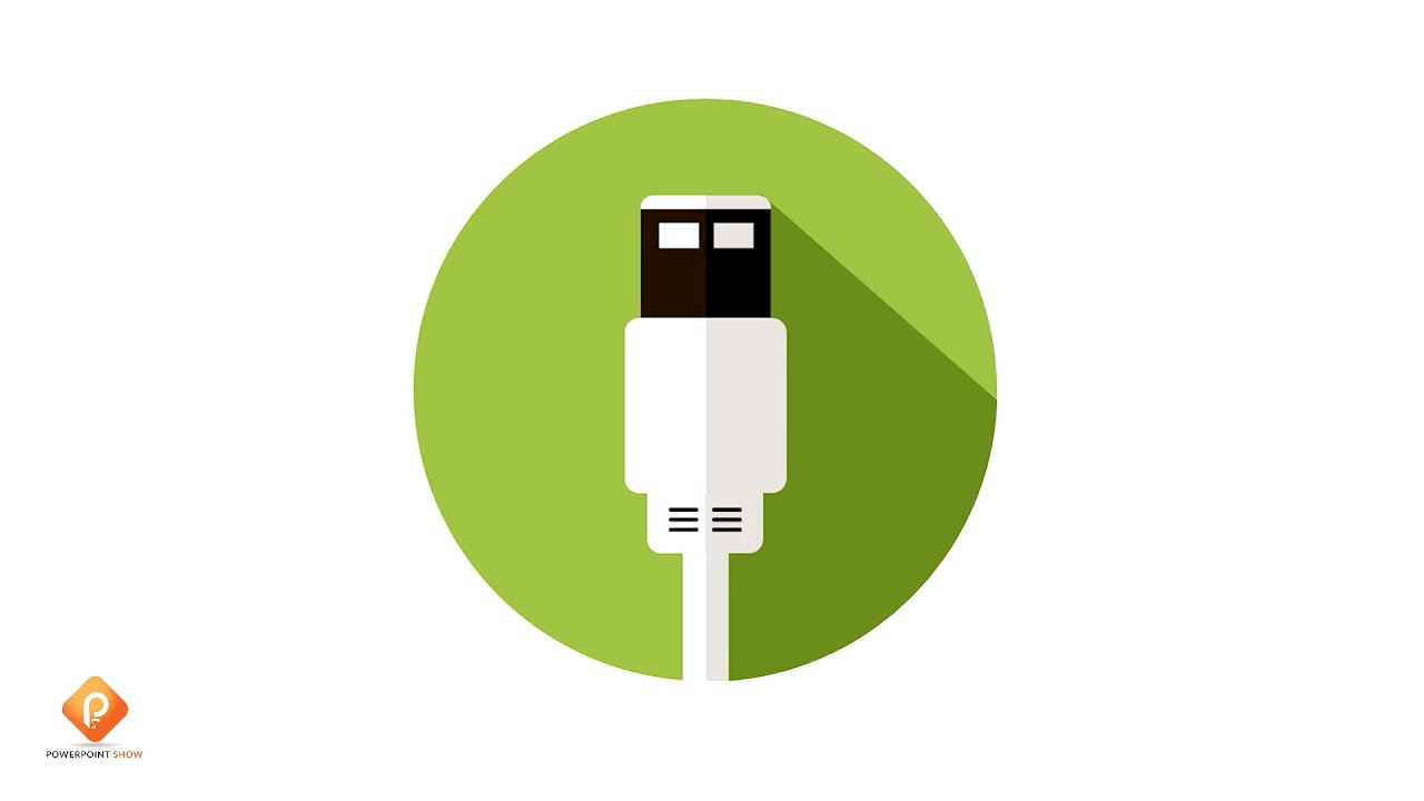 How to Create USB Icon in Powerpoint | PowerPoint Show - YouTube