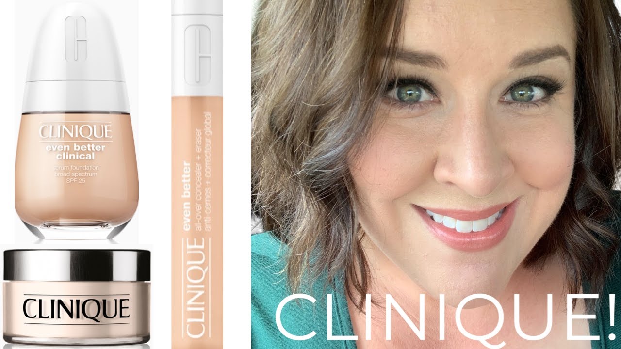 Testing Clinique Foundation, Concealer, AND Powder! - YouTube