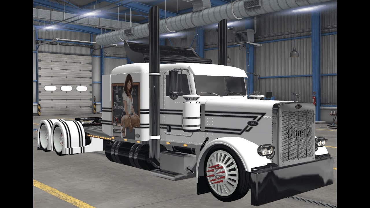ATS Mods 1.39 - Peterbilt Viper 379/389//Purchase & Customizing - YouTube