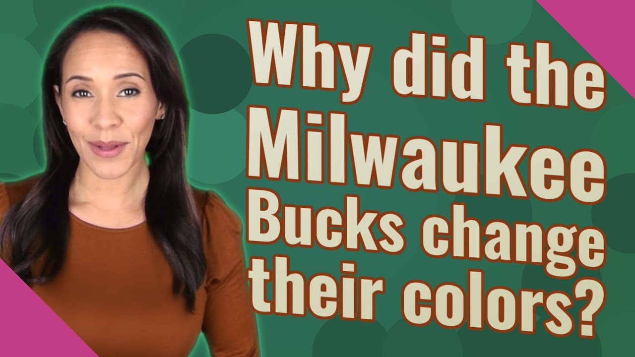 Why did the Milwaukee Bucks change their colors? - YouTube