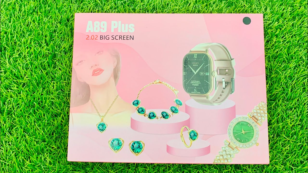 A89 PLUS ||SMART-WATCH ||UNBOXING & REVIEW - YouTube
