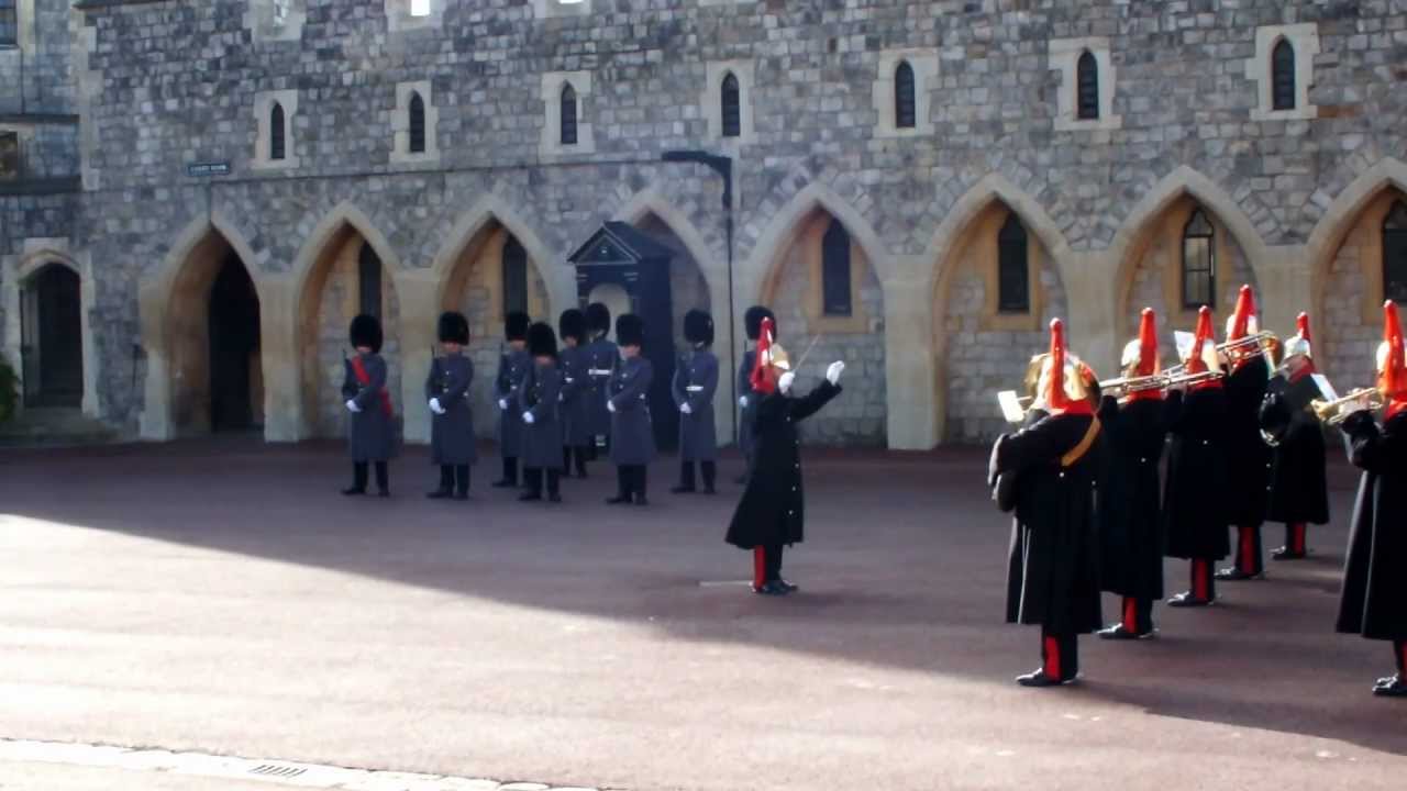 Changing the Guard - Windsor Castle - YouTube