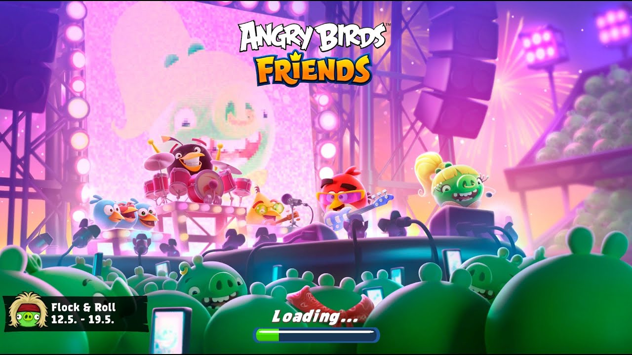 Angry Birds Friends. Flock & Roll 5 (15.05.2025). 3 stars. Passage from ...