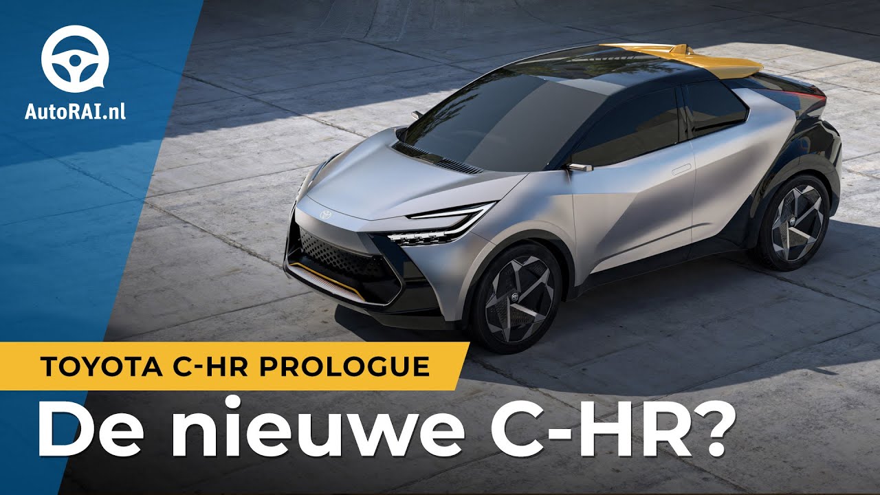 Toyota C-HR Prologue: is dit DE NIEUWE C-HR? - AutoRAI TV - YouTube