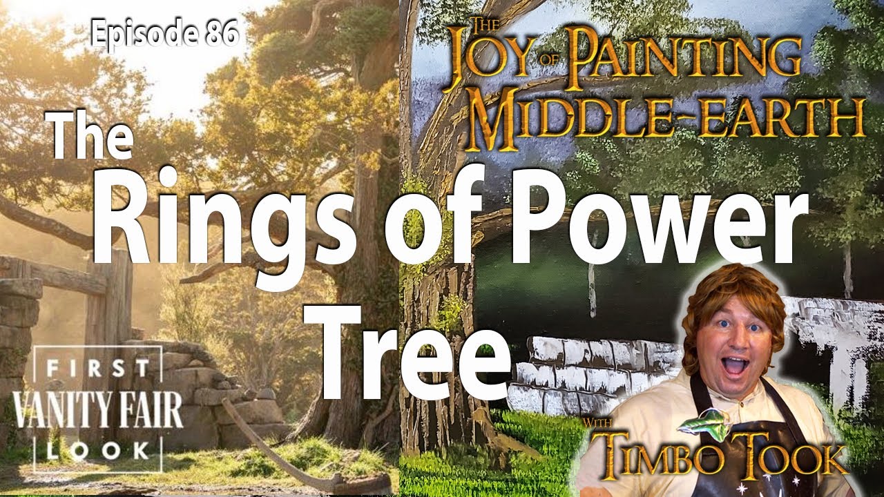The Rings of Power Tree | The Joy of Painting Middle-earth | LotR Oil ...