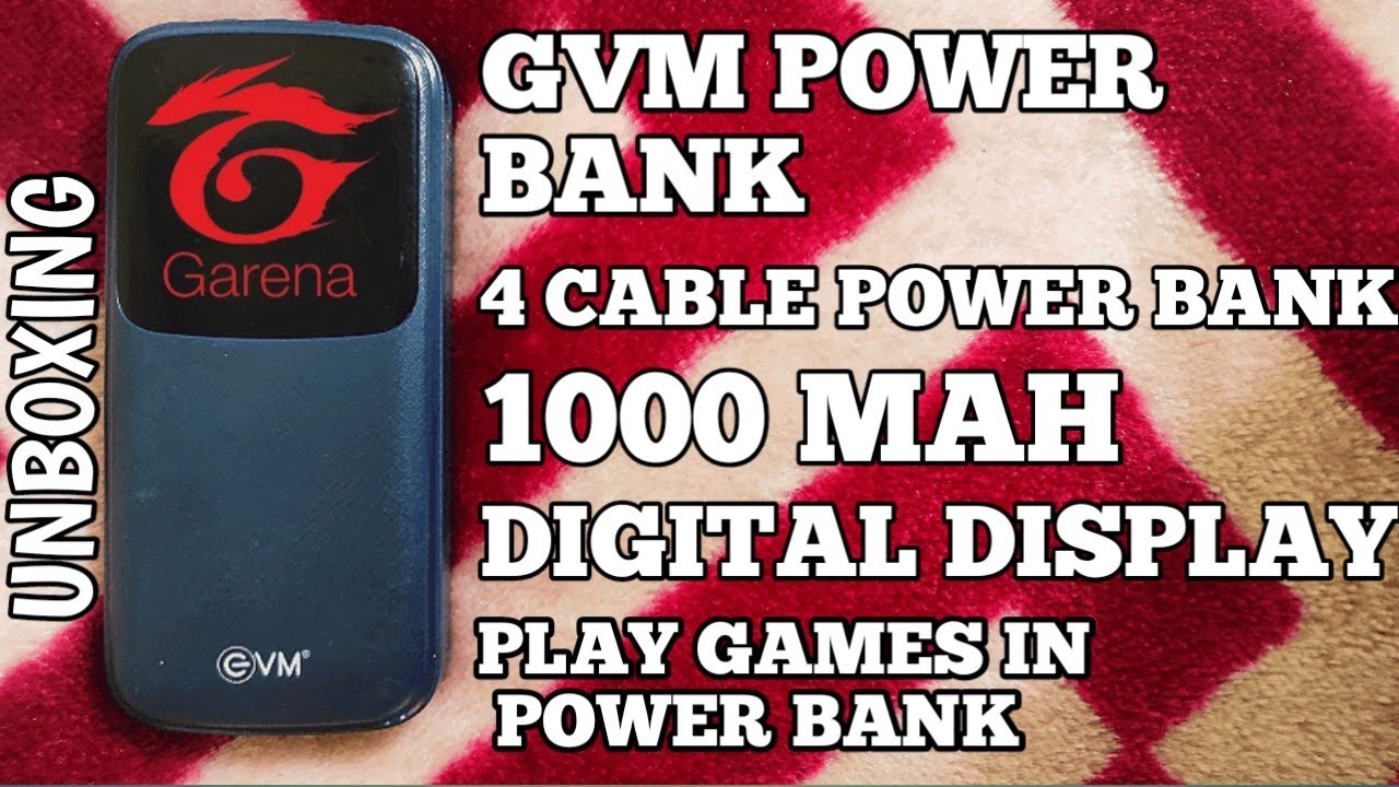 10000mAH POWER BANK|VM POWERBANK UNBOXING AND REVIEW | - YouTube