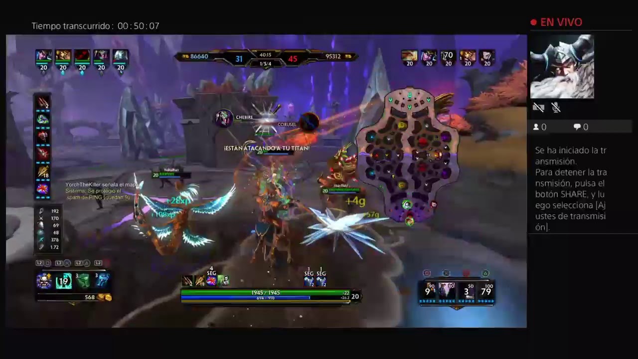 Smite i evento de travis scott en fornite - YouTube