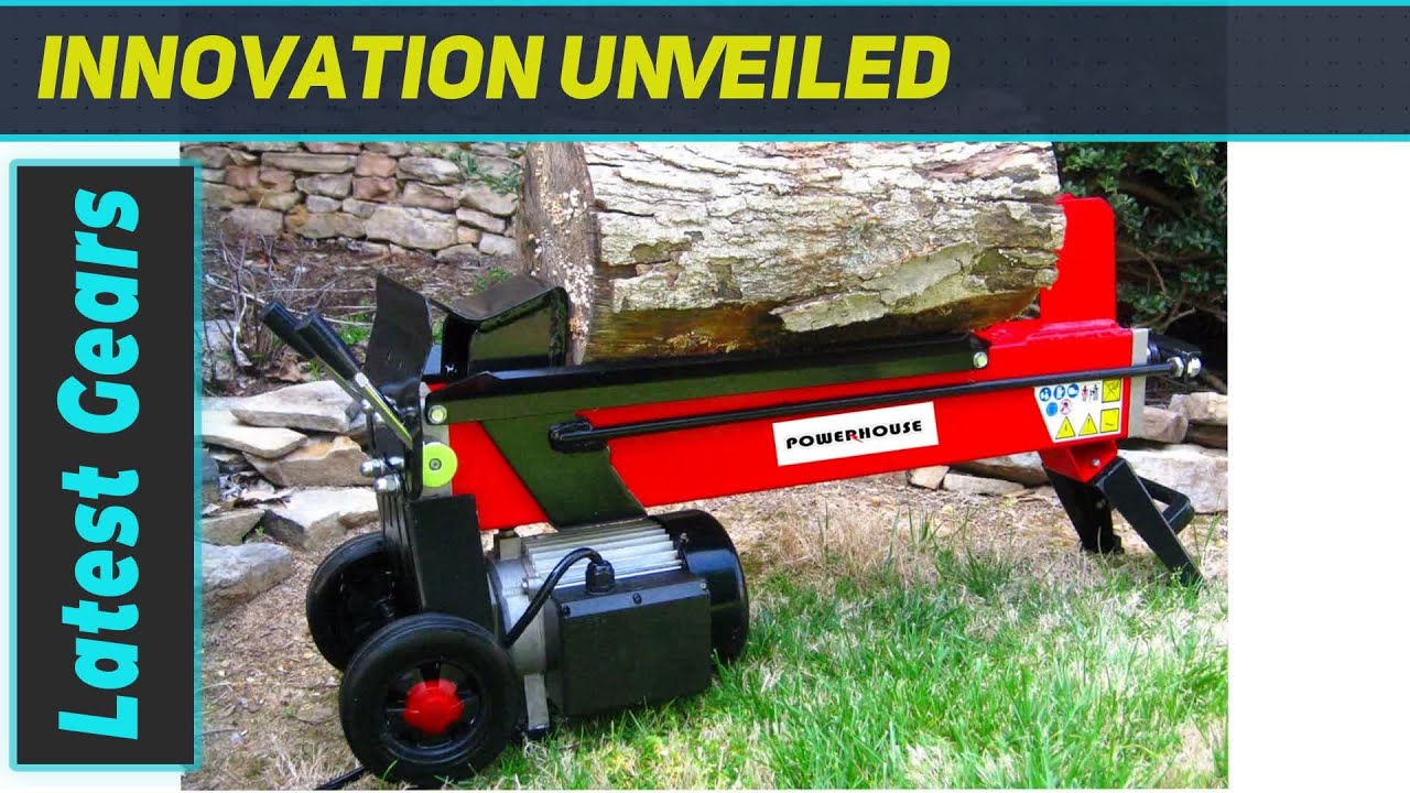 POWERHOUSE XM-380: Best Budget Electric Hydraulic Log Splitter - YouTube