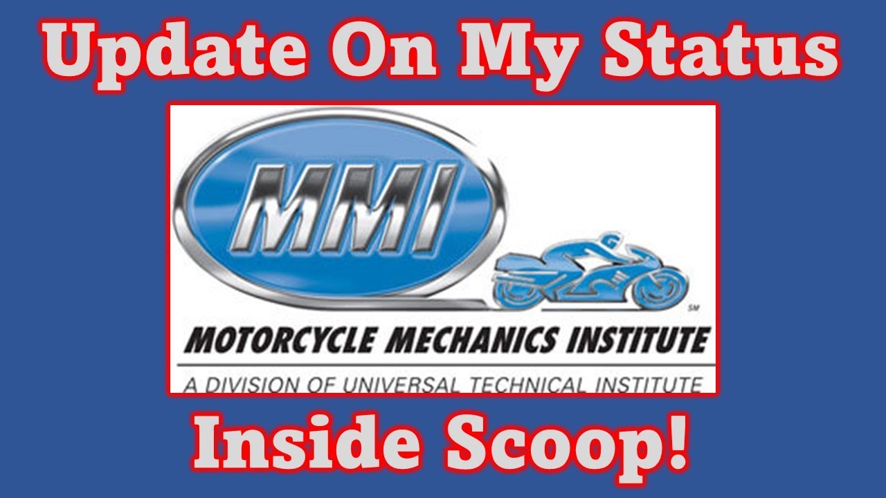 Motorcycle Mechanics Institute Update - YouTube