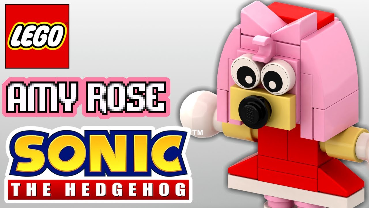 Wie baut man LEGO Amy Rose (Sonic) - YouTube