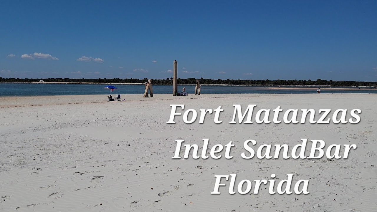 Fort Matanzas Inlet SandBar Florida [4K] #Easter #Weekend - YouTube