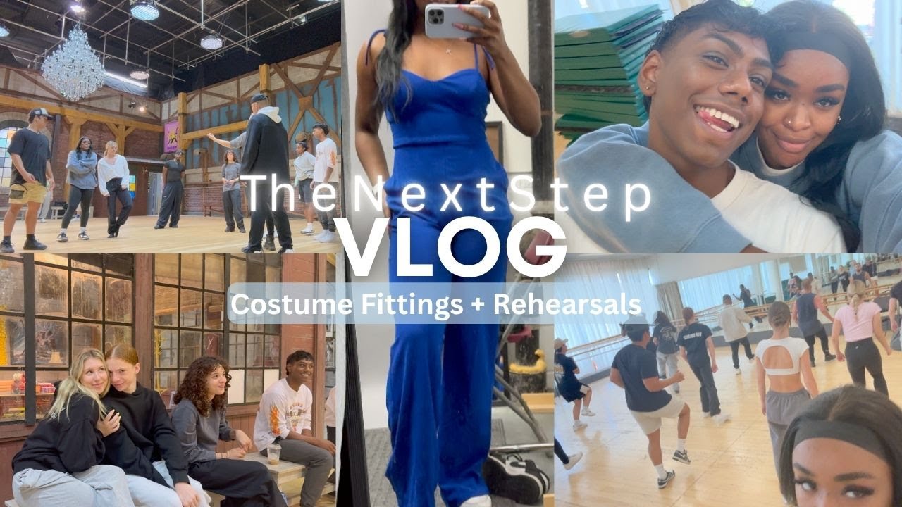 The Next Step Season 10 Vlog #1 | Costume Fittings and Rehearsals - YouTube