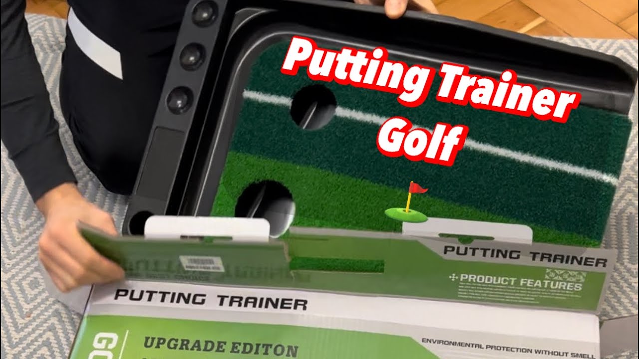 Unboxing and Assembling Putting Trainer Indoor Golf - YouTube