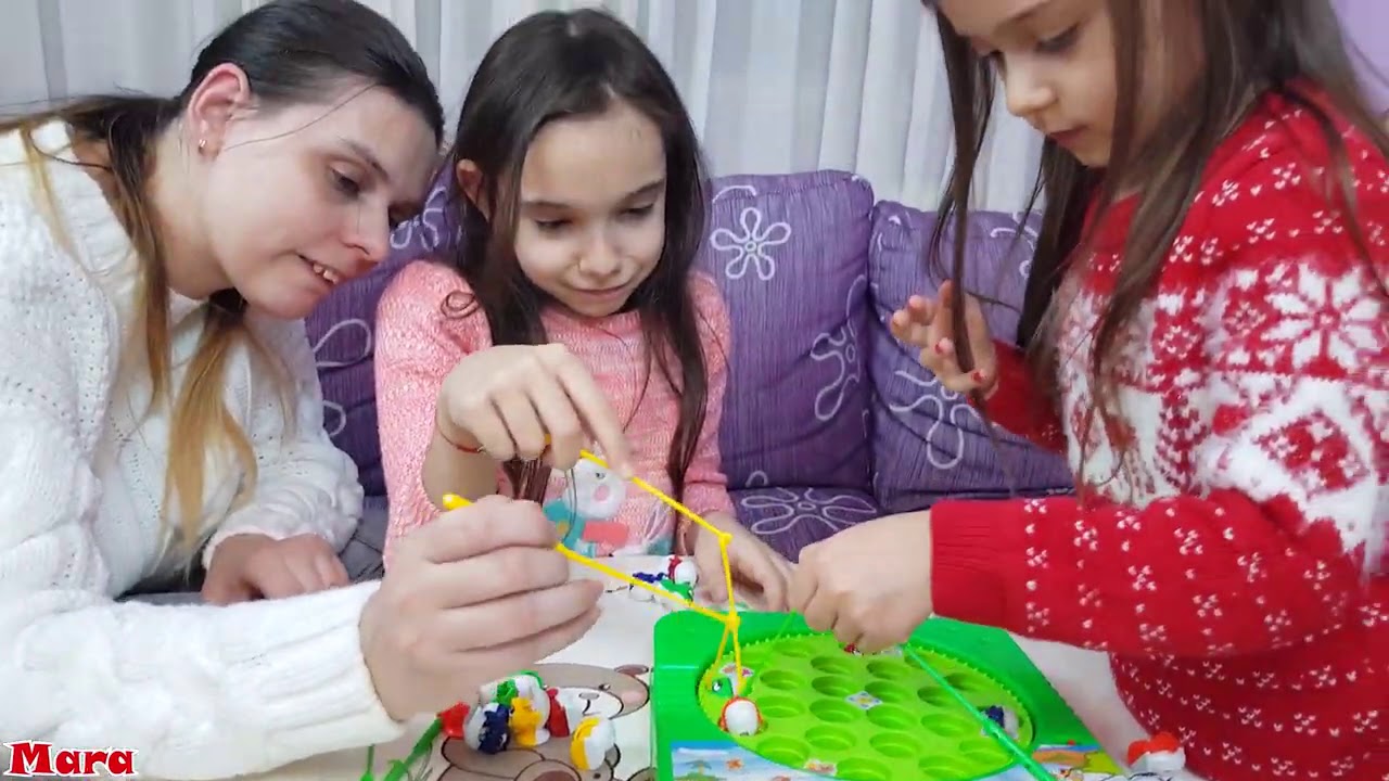 Mara și Teo au plecat la pescuit - YouTube