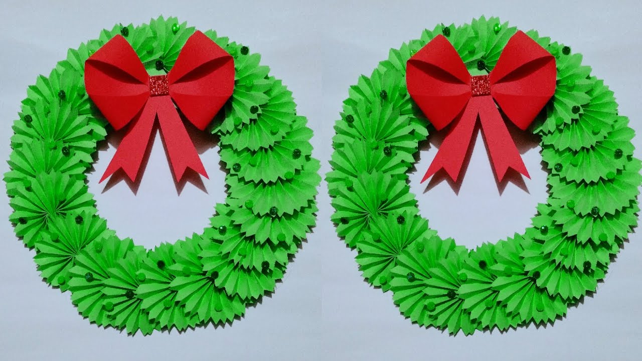 How to make beautiful christmas decorations with paper / නත්තල් සැරසිලි ...