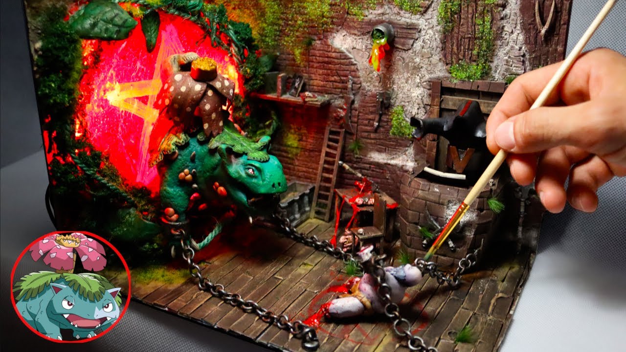 The Most Realistic Venusaur Diorama You'll Ever See - YouTube