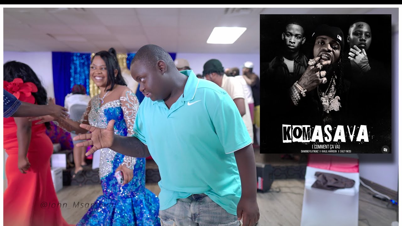Komasava Dance Challenge Diamond Platnumz ft Khalil Harisson & Chley ...