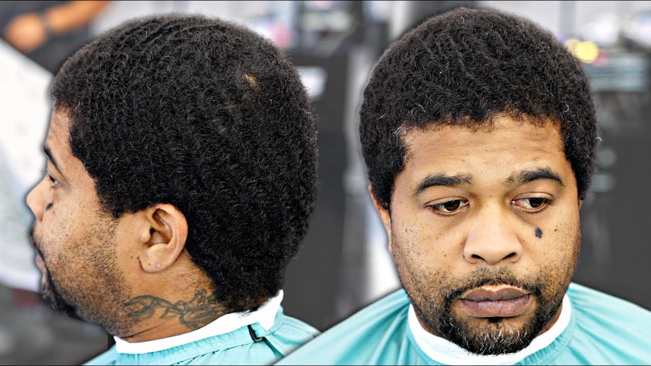 HAIRCUT TUTORIAL: DIFFICULT 720 WAVES CUT | MID TAPER | CRISPY LINE UP ...