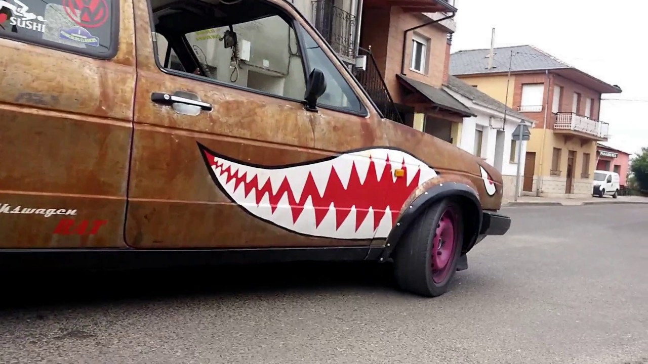 Volkswagen Golf mk2 "THE RAT" - YouTube