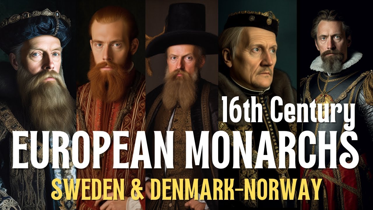 10 EUROPEAN MONARCHS from the 16th Century: Kingdoms of Sweden and ...