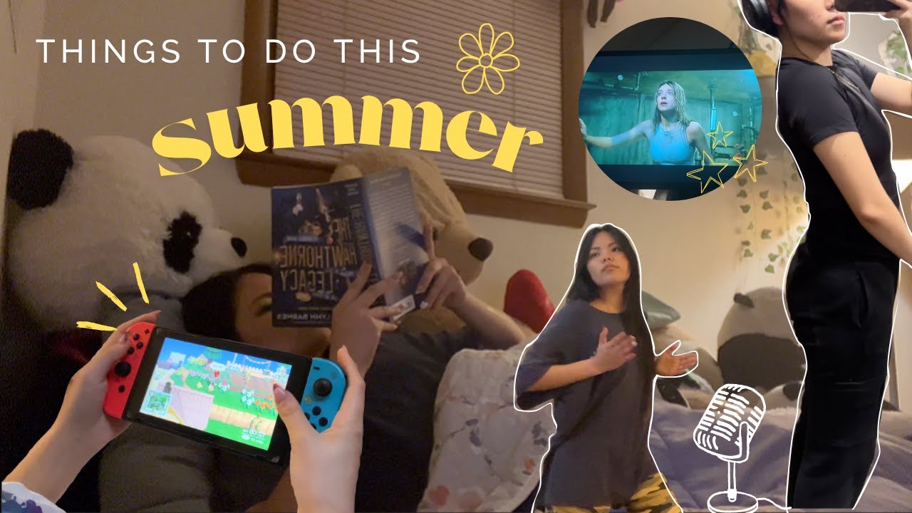 6 things to do this summer | for introverts - YouTube