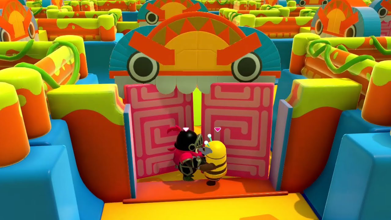 Fall Guys Season 5 Lost Temple Together Win - YouTube