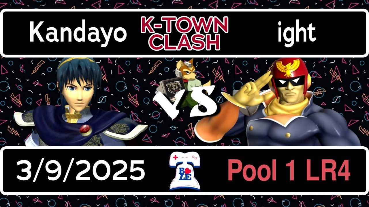 K-Town Clash 2!: Kandayo (Marth) Vs. ight (Falcon) - Pool 1 LR4 - YouTube
