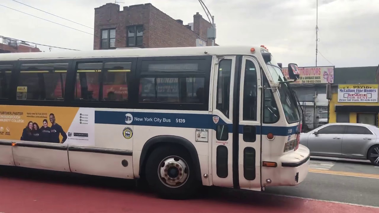 MTA: 1999 NovaBus RTS-06 #5139 on the B46 Local (Retired) - YouTube
