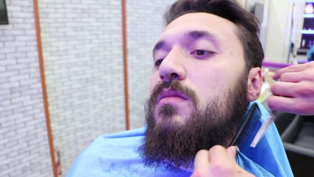 ASMR Turkish Barber Beard Trim 5 - YouTube