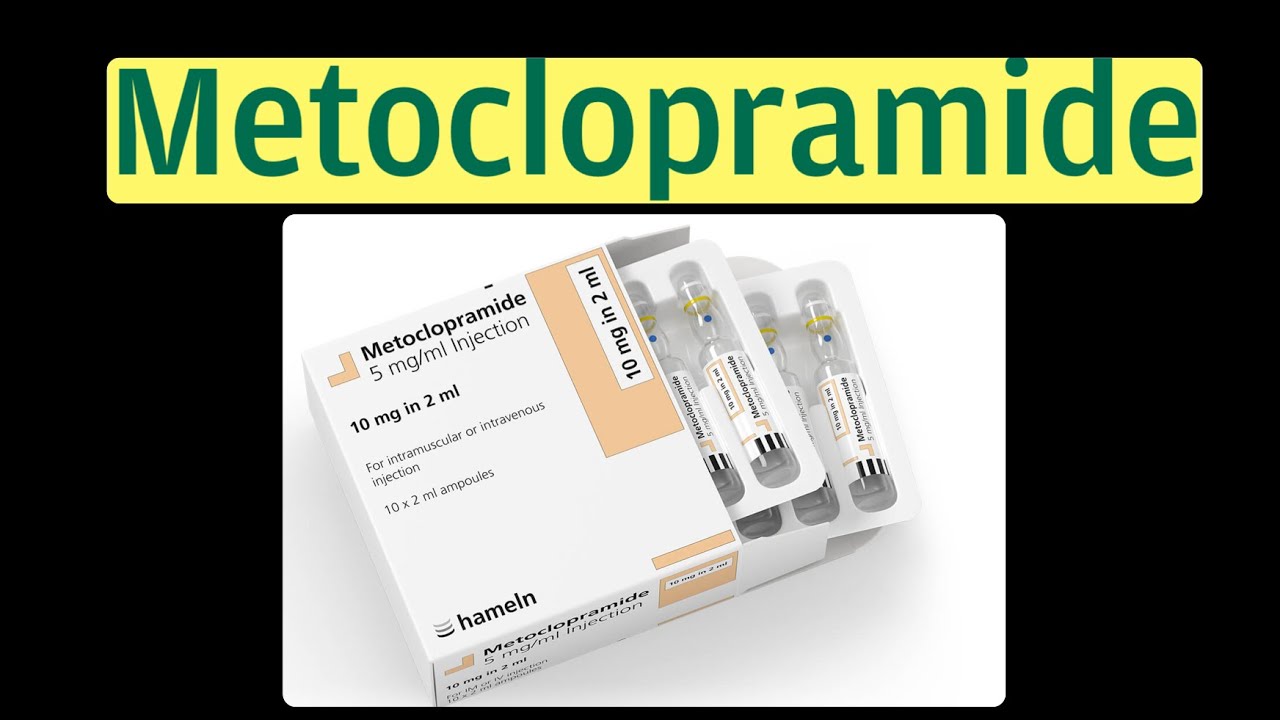 Metoclopramide (Plasil) - YouTube