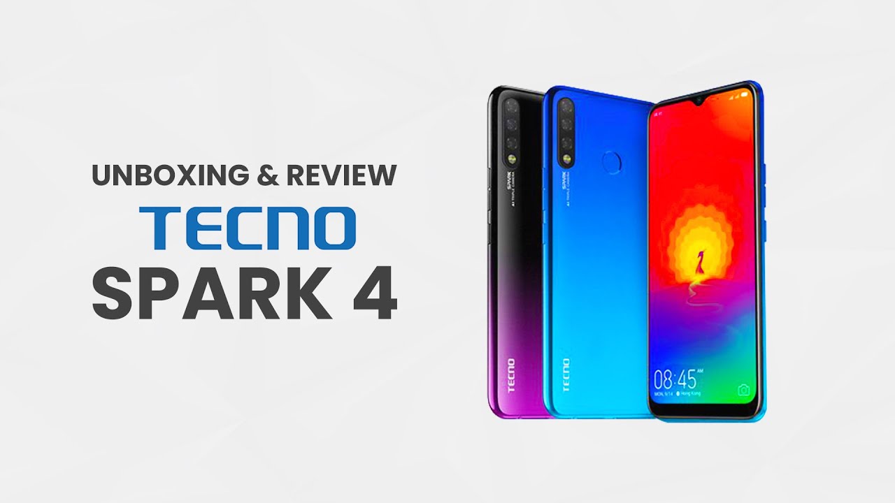 Tecno Spark 4 Unboxing & Little Review 2019 | Price 16000 Main 3GB Ram ...