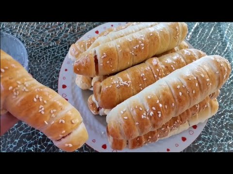 Nu mai cumpărați hot-dog/Faceți acești covridog/Crenvurști în aluat ...