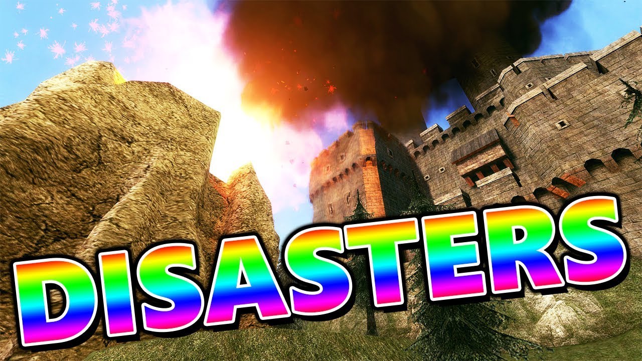 FORTRESS vs VOLCANOS, BLACK HOLES, and MORE!!! | Gmod Natural Disaster ...