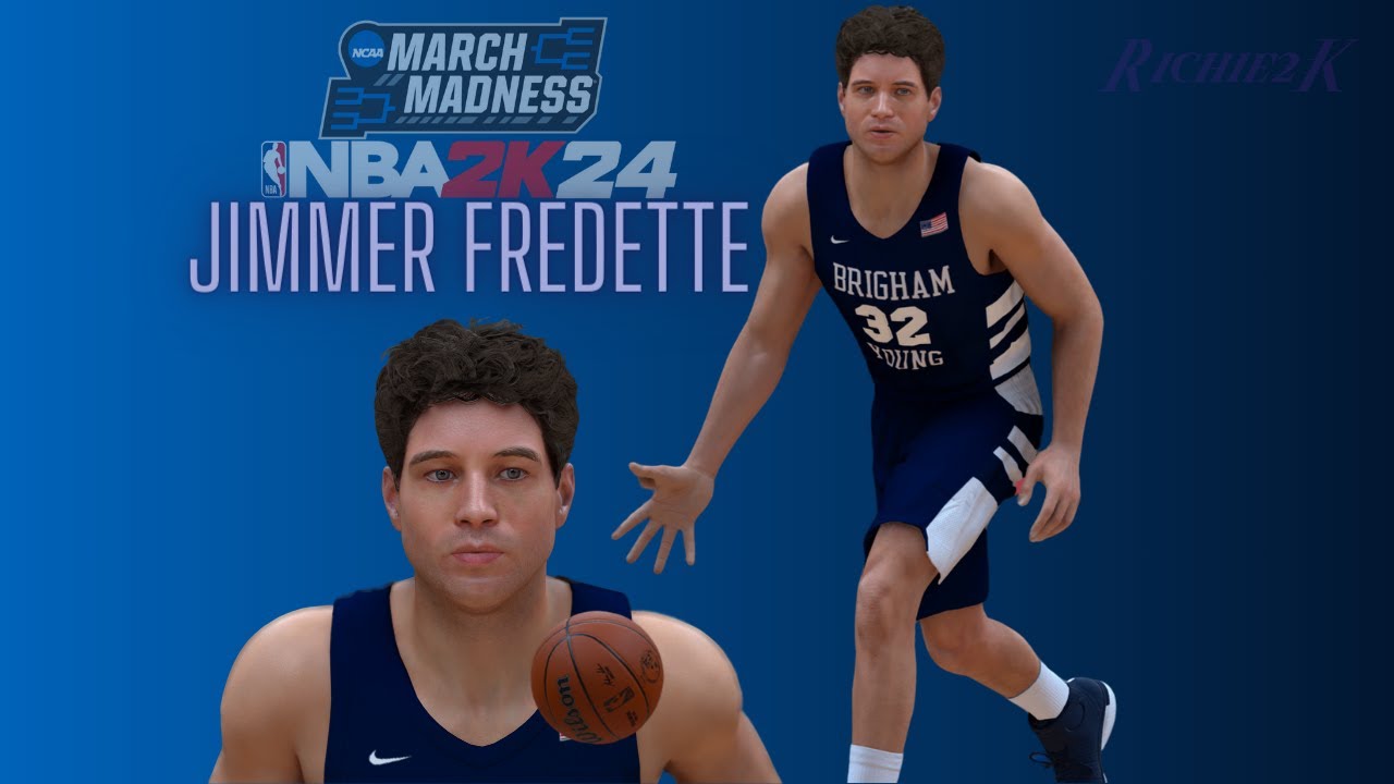 Jimmer Fredette Face Creation NBA 2K24 - YouTube
