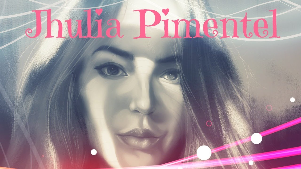 Portrait Painting - Jhulia Pimentel - YouTube