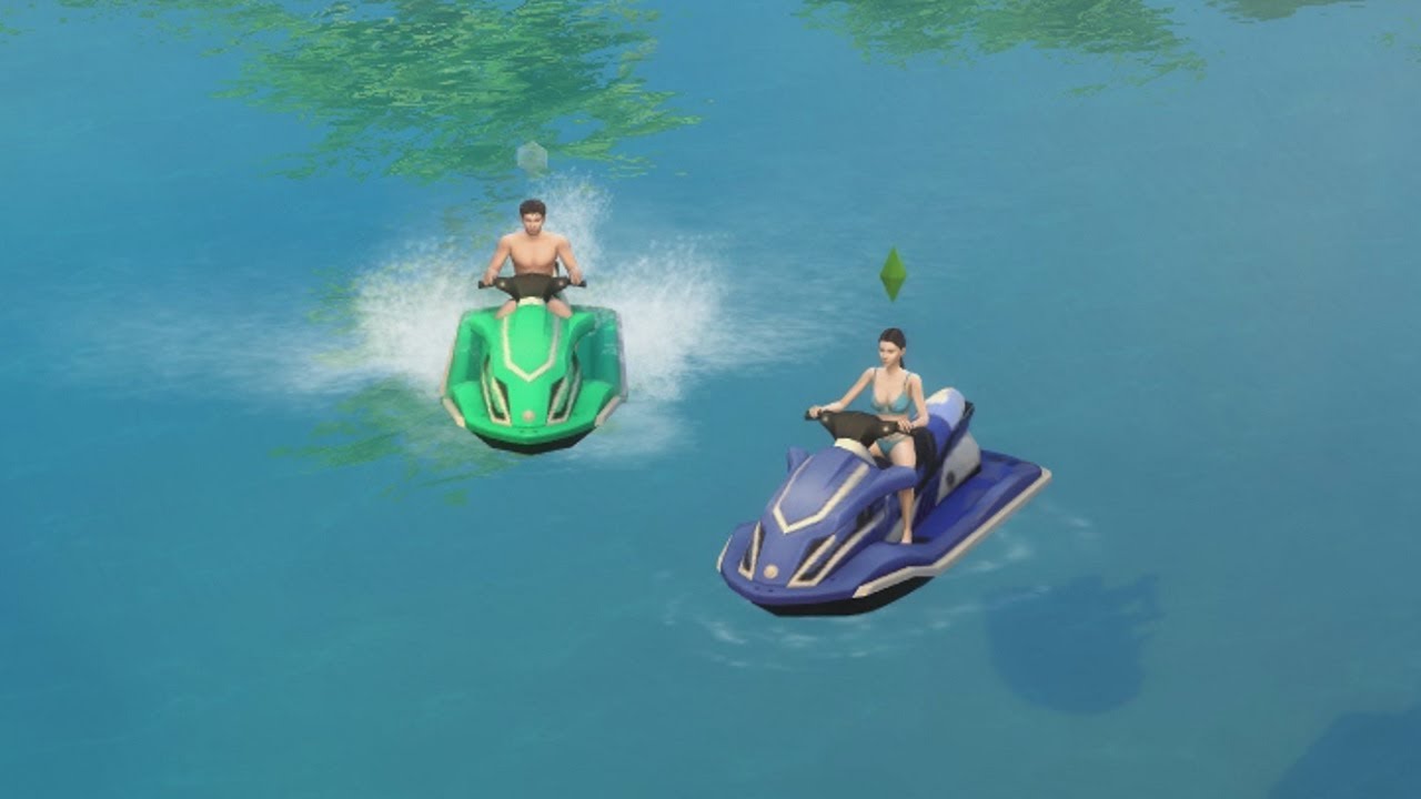 The Sims 4 - Shark Encounter 🦈 - YouTube