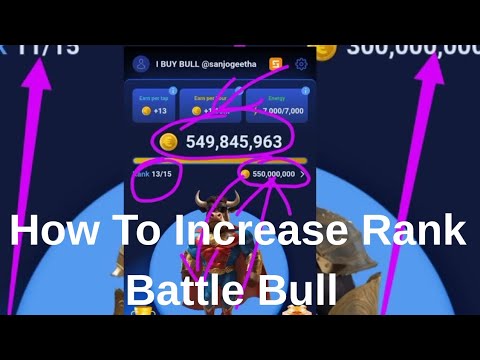 How To Increase Rank Battle Bull Game | Battle Bulls Rank Kaise Badhaye ...