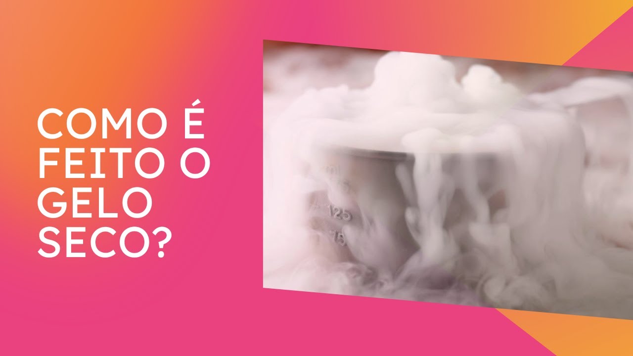 Como é feito o gelo seco? - YouTube
