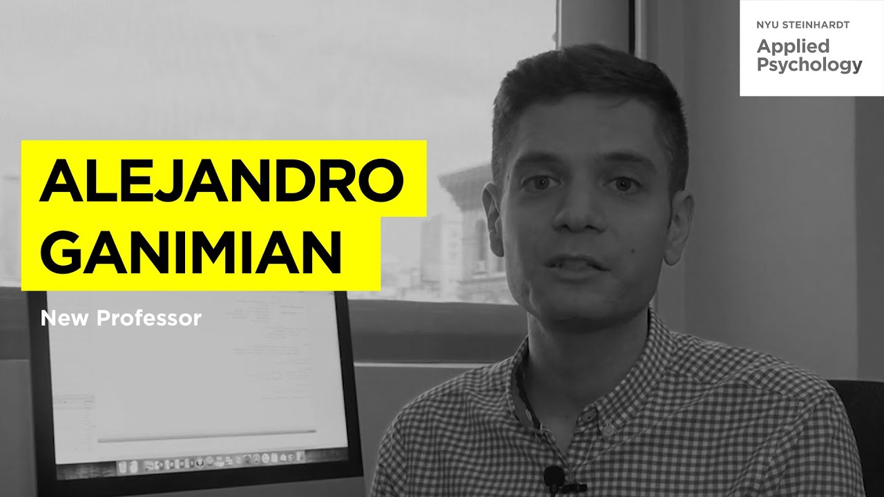 Meet New Professor: Alejandro Ganimian - YouTube