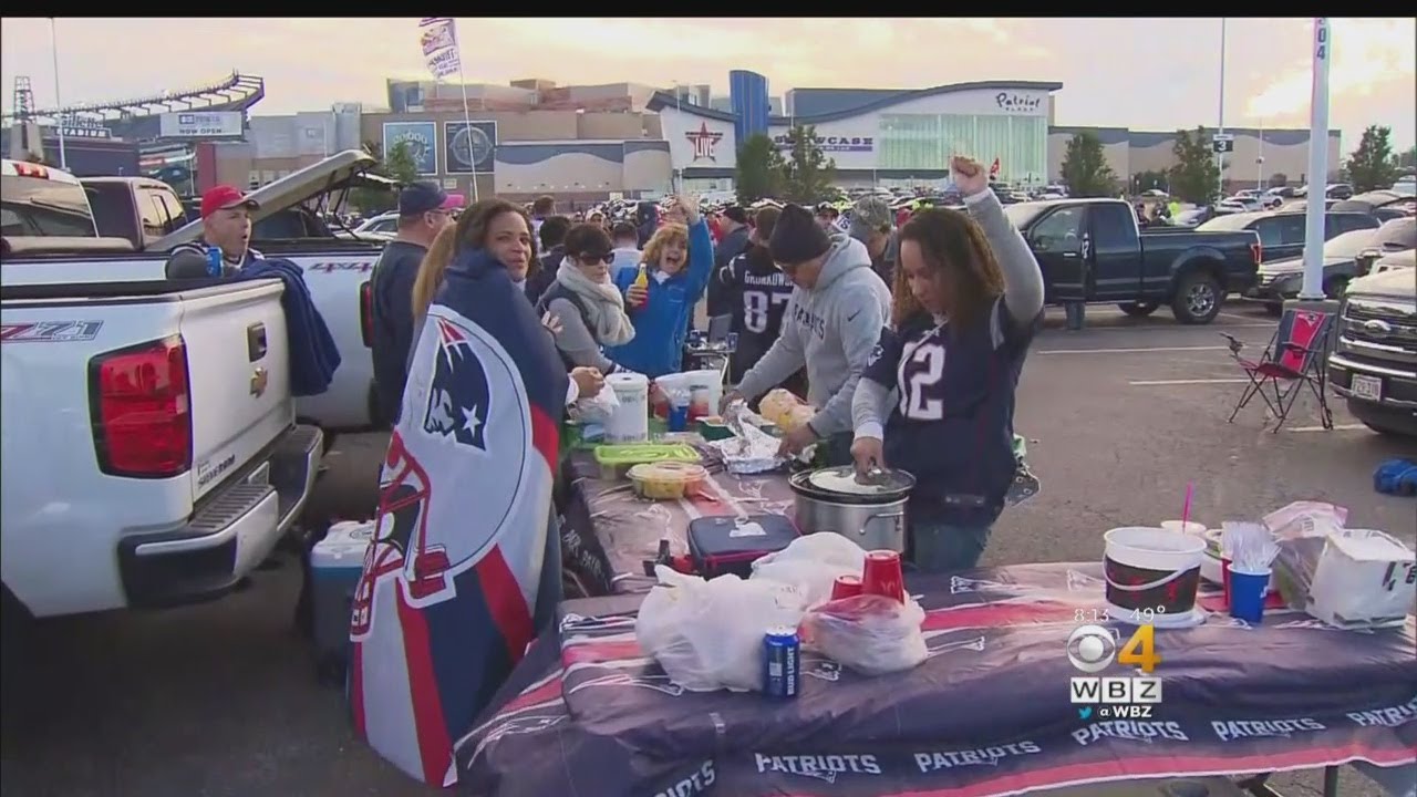 Boston Sports Fans Ready For Big Night For The Pats, Red Sox - YouTube