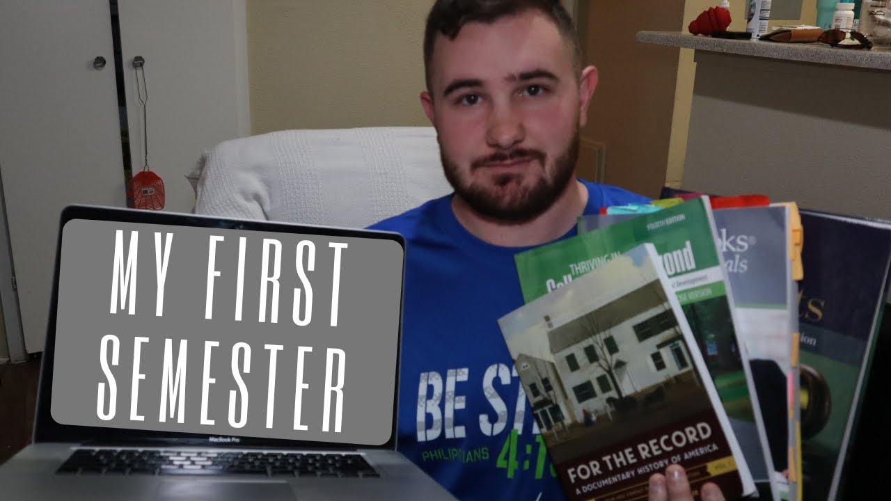 My First Semester of College!! Final - YouTube